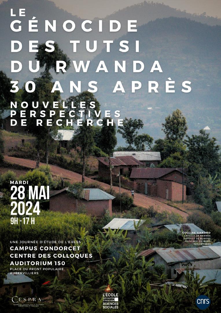 Le génocide des Tutsi du Rwanda, 30 ans après. Nouvelles perspectives ...